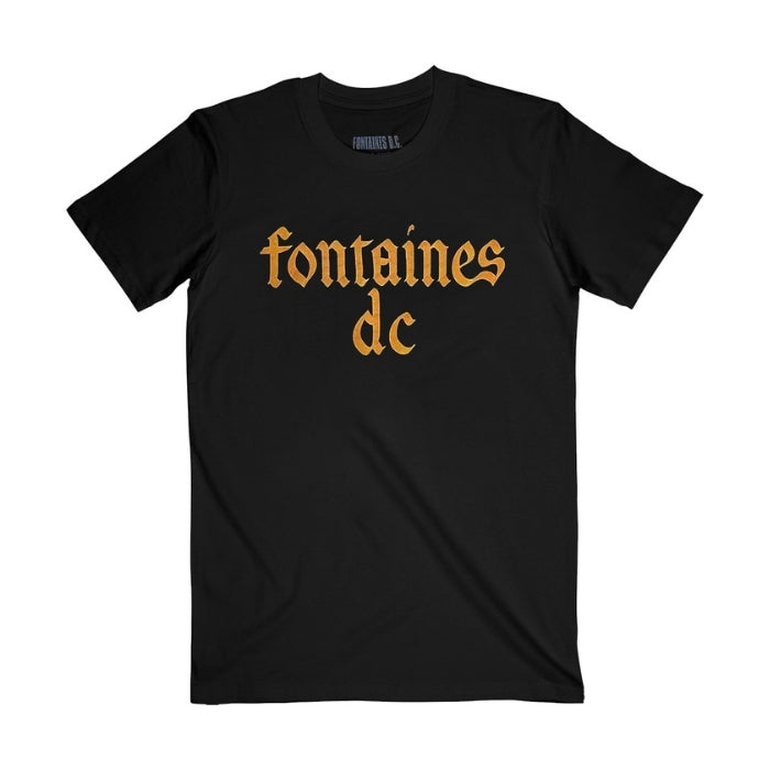 Fontaines D.C. Gothic Logo T-Shirt – GIG-MERCH.com