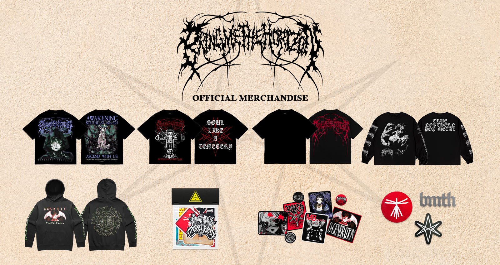 GIG-MERCH.com | Official Music T-Shirts & Merchandise In Singapore.